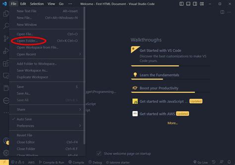 Programming Bliss Creating Your First Html Document