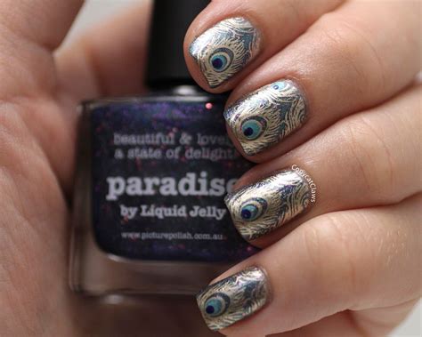 Copycat Claws My First Blog Post Peacock Nails