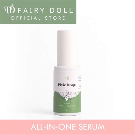 Fairydoll Pixie Drops All In One Serum For Hair Face Lips Shopee