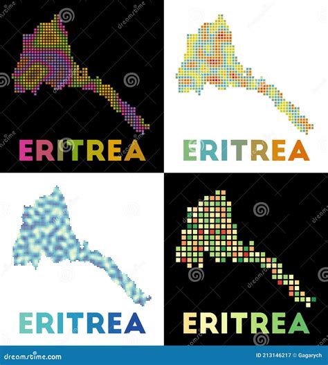 Eritrea Map Stock Vector Illustration Of Eritrea Atlas 213146217