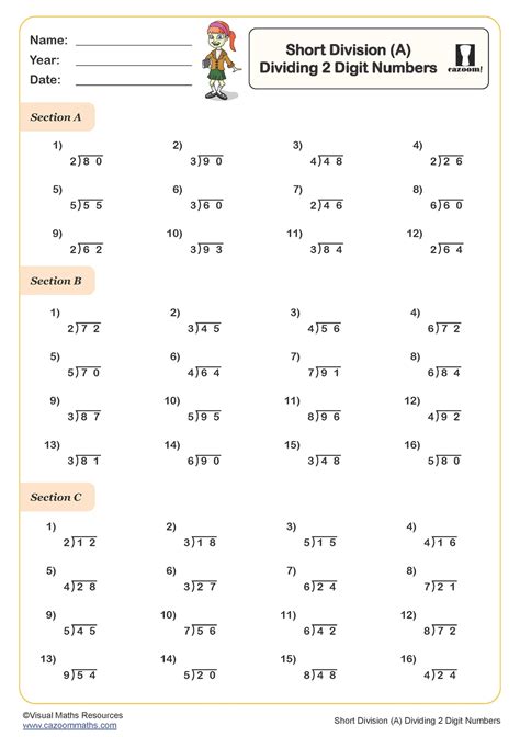 How Do You Divide With 2 Digit Numbers Free Worksheets Printable
