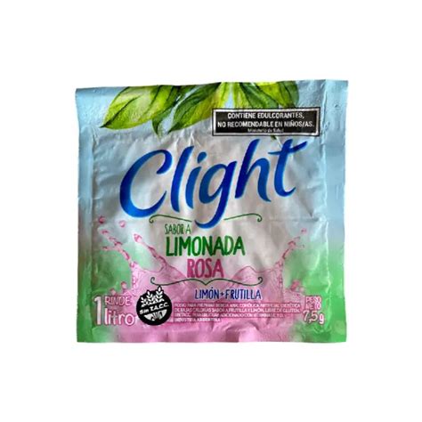 Jugo Polvo Limonada Rosa Clight 1u Supermercado Roldan