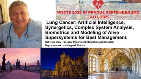Lung Cancer Artificial Intelligence Synergetics Complex System Analysis Biometrics And