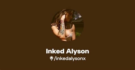 Inked Alyson Find Inked Alyson Onlyfans Linktree