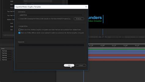 How To Make A Mogrt File For Premiere Pro Storyblocks