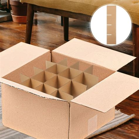 8pcs Moving Box Glass Divider Kitchen Wine Glassware Packing Moving