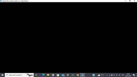 godot not showing anything when trying to edit create a file help
