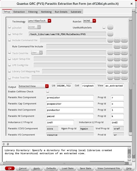 About The Setting For Quantus Qrc Mixed Signal Design Cadence