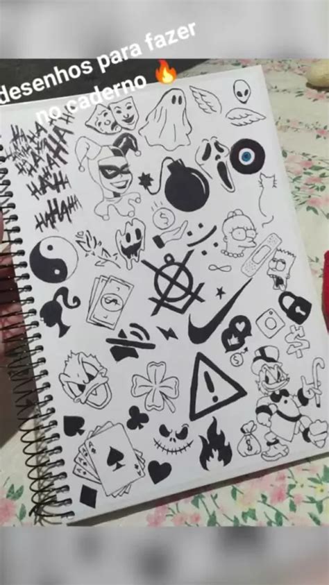 Desenho Para Desenhar No Caderno De Cria 2025 Di Kwai