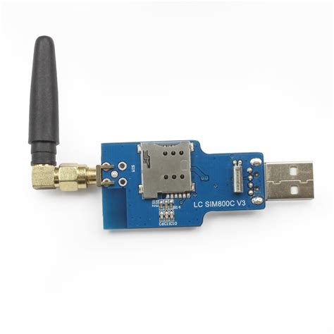 Usb To Gsm Serial Port Gprs Sim800c Module Grandado