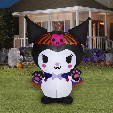 Brandclub Halloween Kuromi Hello Kitty Airblown Yard Inflatable By