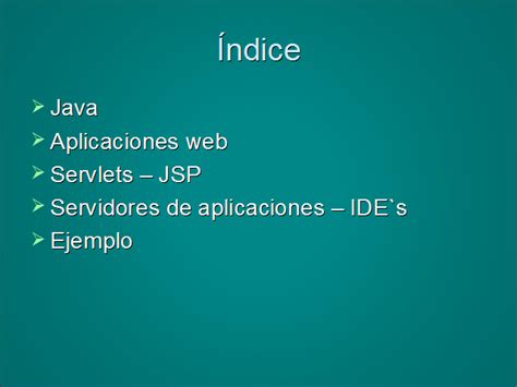 introducción a la tecnología java
