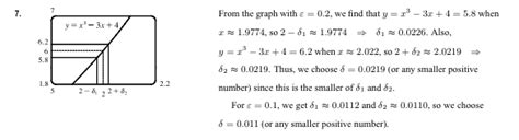 calculus 1 the precise definition of a limit by using graphing