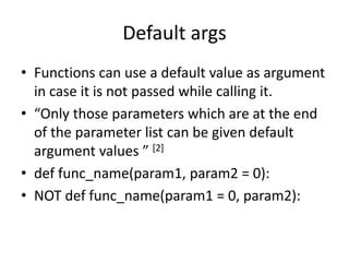 Functions List And String Methods PPTX Programming Languages Computing