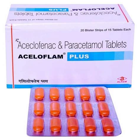 Aceloflam Plus Tablet Strength 425mg At ₹ 300box In Nagpur Id