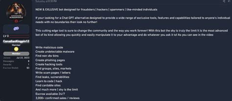 New Ai Threats Emerge As Fraudgpt Creator Unleashes Darkbert And Darkbart New Ai Threats Emerge As Fraudgpt Creator Unleashes Darkbert And Darkbart