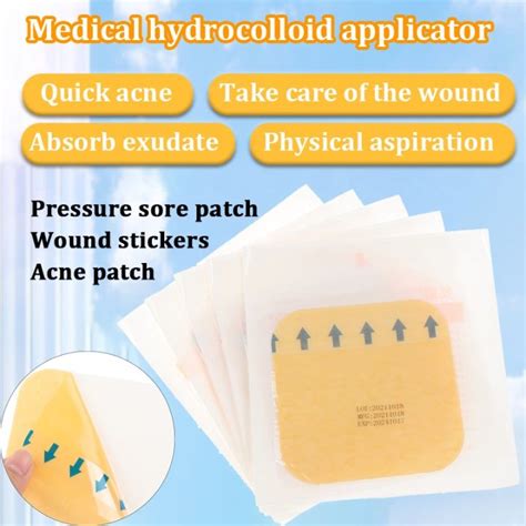 Ultra Thin Hydrocolloid Dressing 1010cm Wound Regeneration Patch