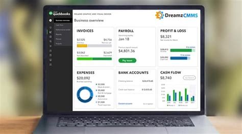 DreamzCMMS Integration With Quickbooks