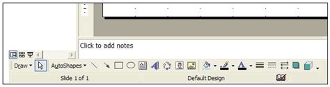 Draft A CAD Drawing Using MS PowerPoint Windows XP