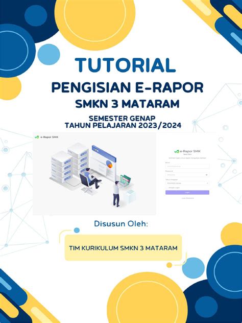 Tutorial Pengisian E Rapor Semester Genap 2023 2024 Pdf