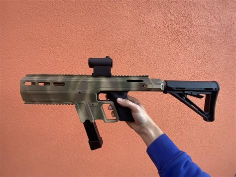 So I 3d Printed A Glock Carbine Kit Rairsoft