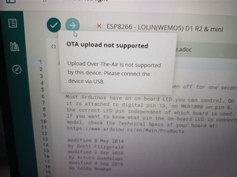 Arduino Cloud Doesn T See Port Of WEMOS D Mini Cloud Editor Arduino Forum