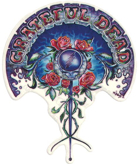 Grateful Dead Sceptor Window Stickerdecal Peace Resource Project
