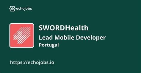 Swordhealth Is Hiring Lead Mobile Developer Ios Portugal Swift Api