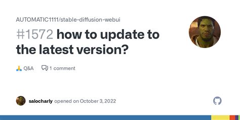 How To Update To The Latest Version AUTOMATIC Stable Diffusion Webui Discussion