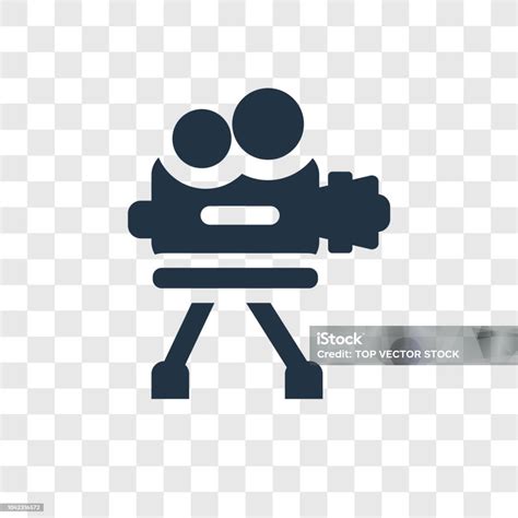 투명 한 배경 필름 카메라 투명도 로고 디자인에 절연 필름 카메라 벡터 아이콘 디자인에 대한 스톡 벡터 아트 및 기타 이미지 디자인 로고 멀티미디어 Istock