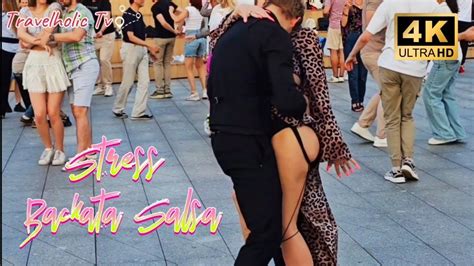 Hot Street Salsa And Bachata Dance 4k 60fps Sexy Couples Dancing Youtube