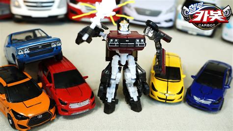 헬로카봇 마이크로 5종 마이스터 에이스 호크 프론 스카이 헬로카봇 장난감 Hello Carbot Mini Car Toys