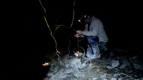 Shot Firing Underground Youtube