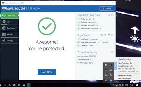 Web Protection Keeps Turning Off In 30 Malwarebytes For Windows