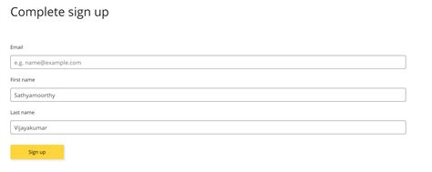 Can Sign Up Page Be Auto Populated After Aad Authentication Microsoft Qanda