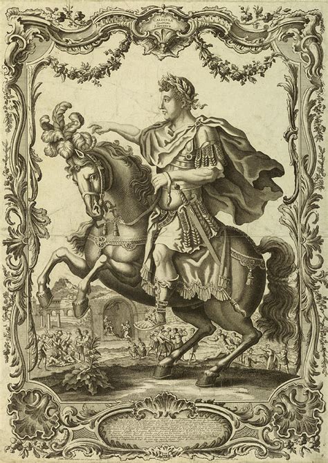 The Roman Emperor Caligula Drawing By Etienne Charpentier Pixels