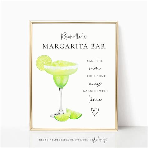 Margarita Bar Sign At Enrique Ivy Blog