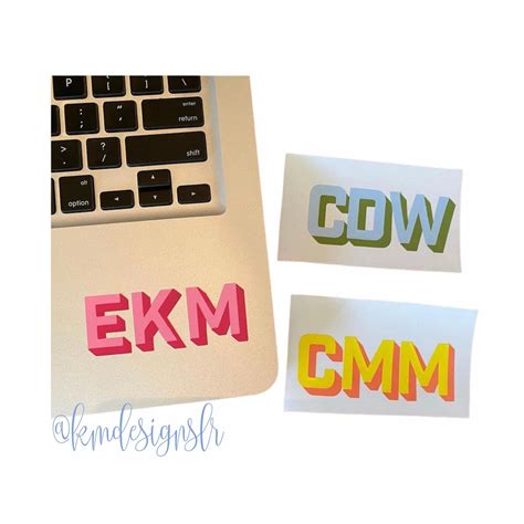 Block Shadow Monogram OTF SVG Vector Monogram Font For Cutting Machine Herrington Design Instant