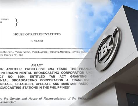 Franchise Renewal Ng Ibc 13 Lusot Na Sa Ikalawang Pagbasa Ng Senado Ibctv 13