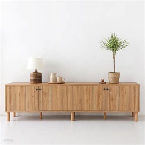 원목 Tv거실장 거실인테리어 티비받침대 티비다이 예스24