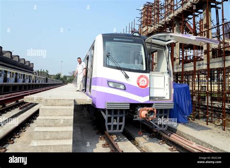 Kolkata India 07th Mar 2019 View Of Newly Commissioned Of The First Chinese Made Rake For