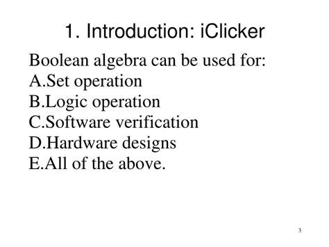 Ppt Cse 20 Lecture 7 Boolean Algebra Ck Cheng Powerpoint Presentation Id 3257054