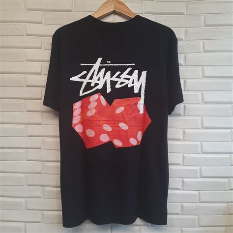Streetwear × Stussy Stussy Dice Tshirt Grailed