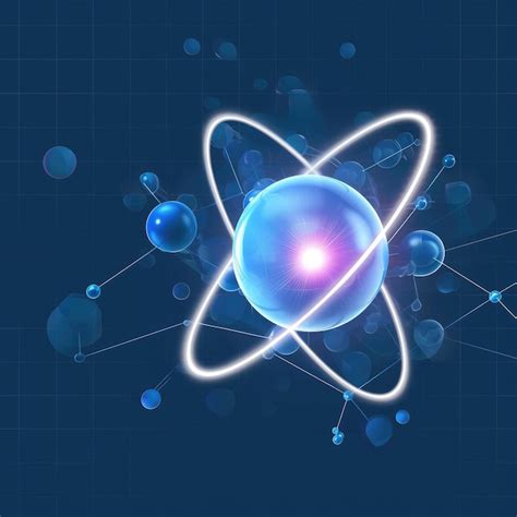 Premium Photo Atomic Dance Subatomic Realm Electrons Neutrons And Protons Orbit A Fixed