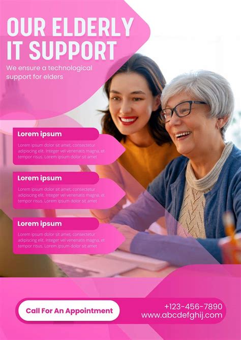Entry 18 By Mhdnaim964 For Poster For Elderly It Support Freelancer