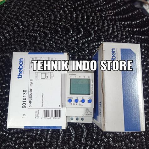 Jual Timer Theben Digital Simplexa 601 Original Theben New Jakarta Barat Tehnik Indo Store