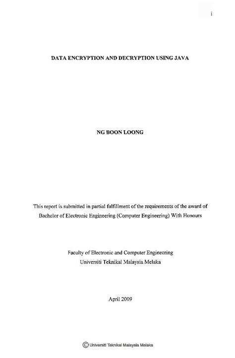 Pdf My 2473 1 Data Encryption And