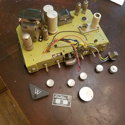 Webster Electric Ekotape 320 6aq5 Amp 12ax7 Preamp Mono Reverb