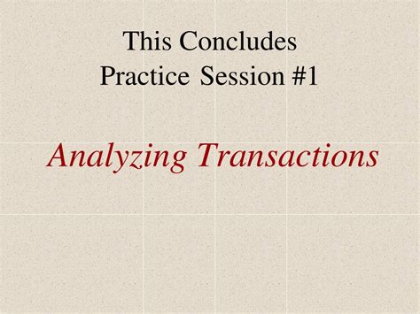 Ppt Analyzing Transactions Powerpoint Presentation Free Download