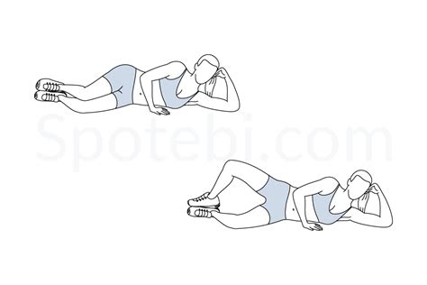 Clamshell Illustrated Exercise Guide